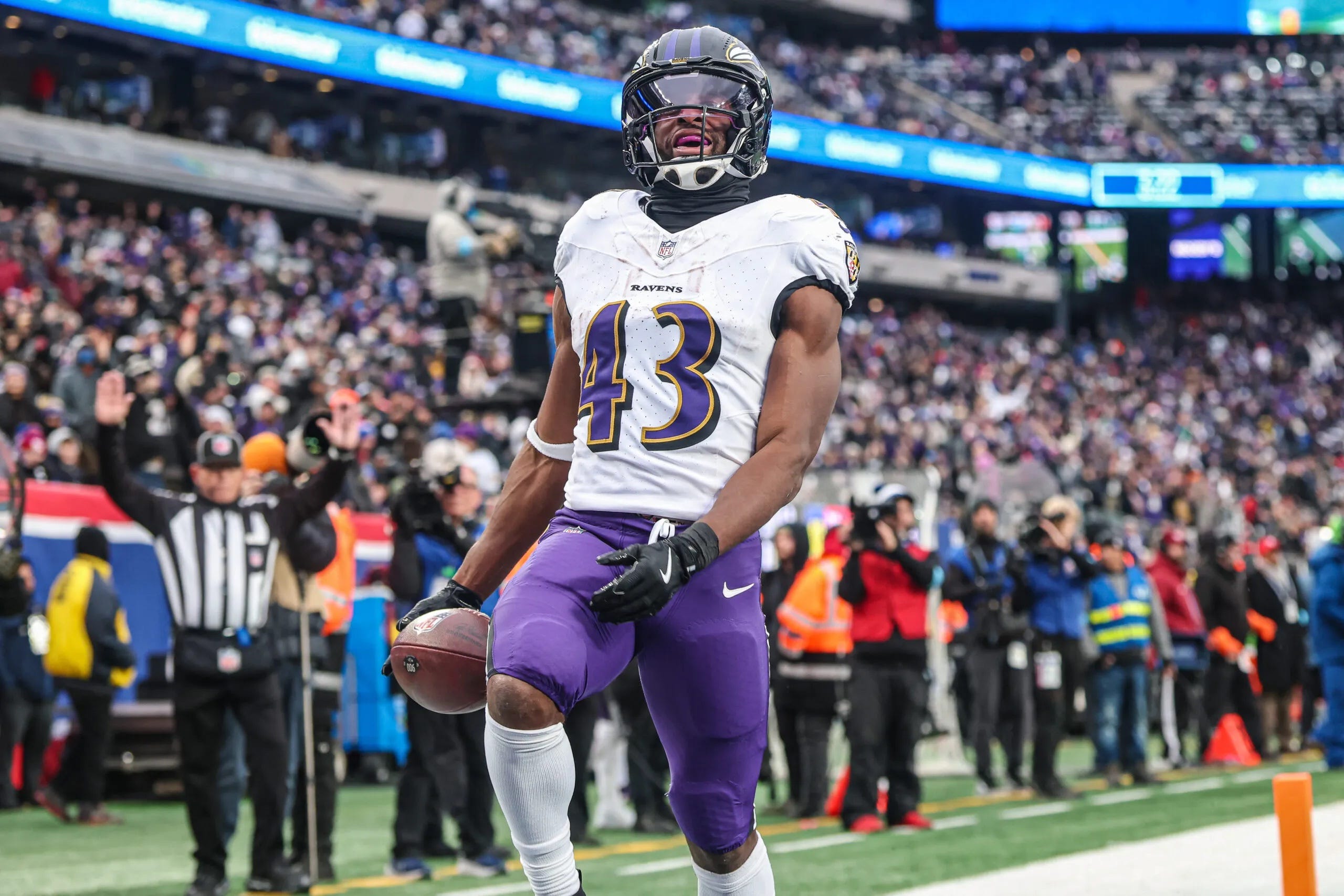 Who will be the No. 2 RB on the Ravens depth chart, Justice Hill or ...
