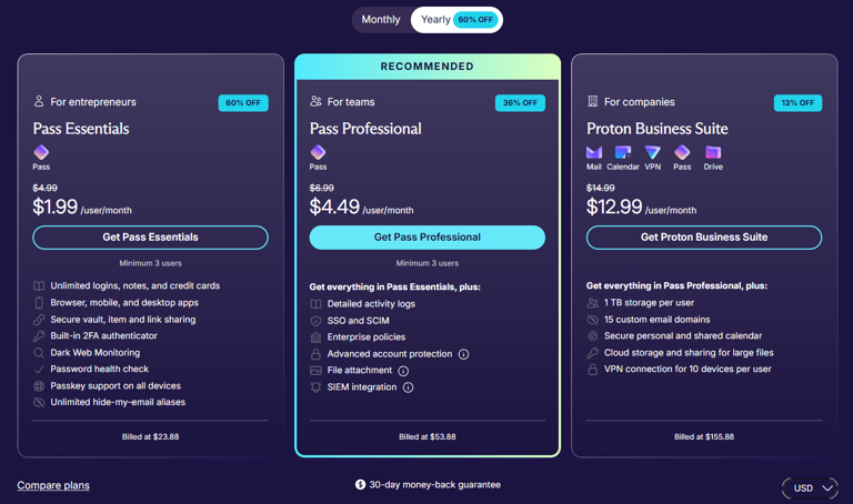 Proton Pass Review: Pros & Cons, Features, Ratings, Pricing and more