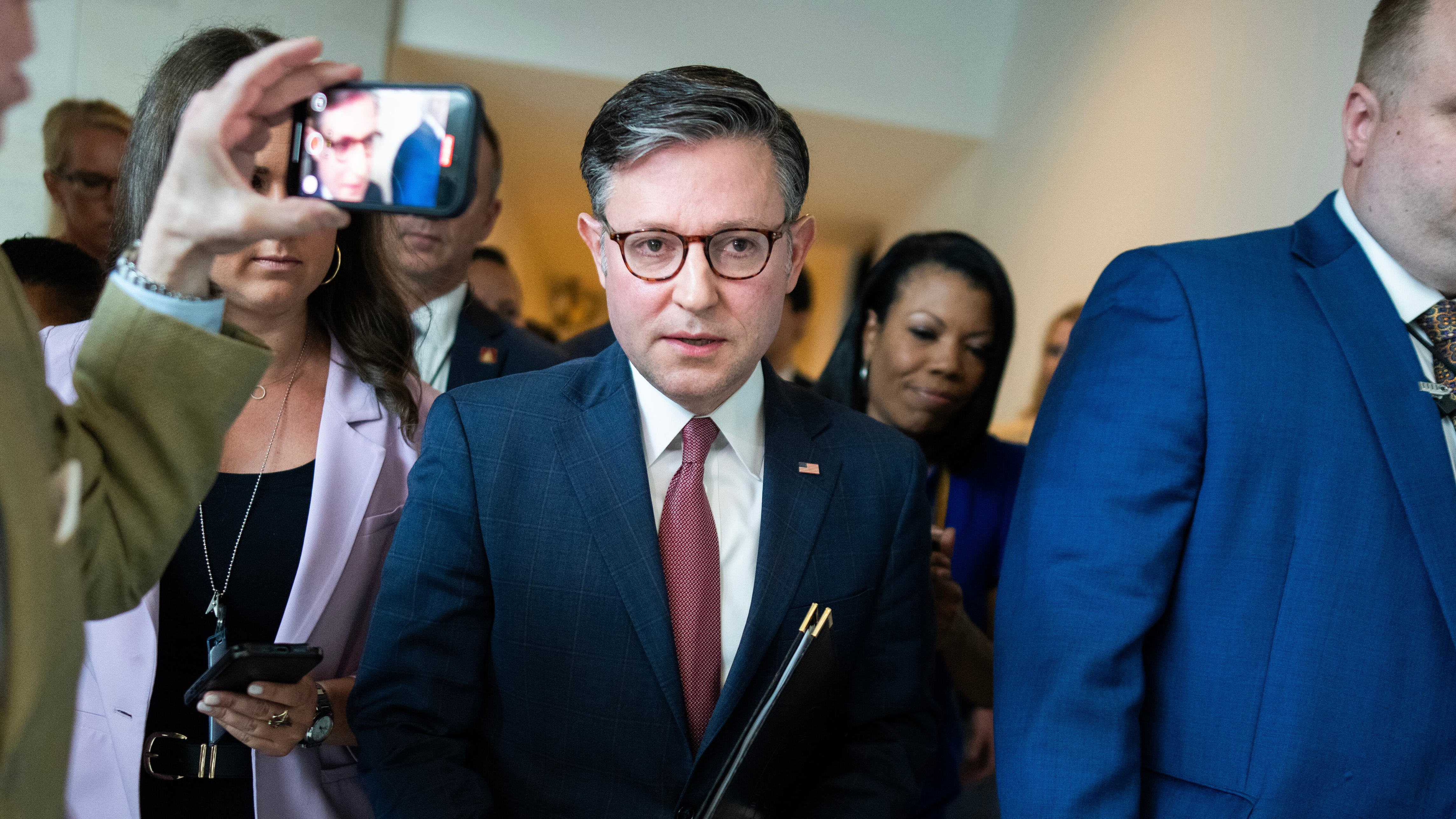 Johnson Shuts Down House Early to Flee Epstein Questions
