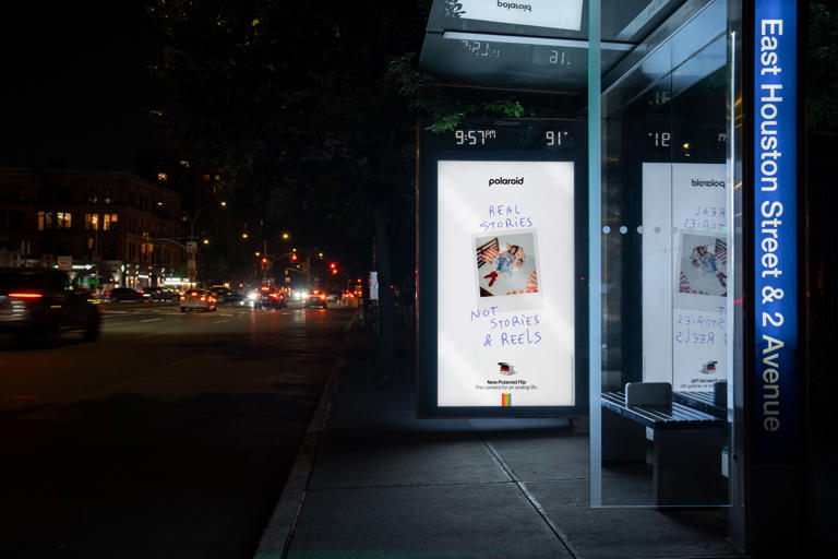 Polaroid's brilliant new ad campaign delivers powerful anti-AI message