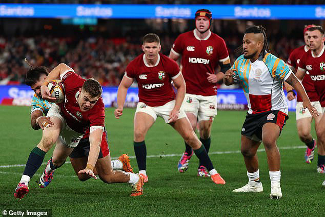 Owen Farrell fights his way into the Test picture as Lions survive an ...