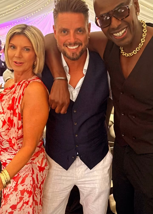 Keith Duffy and wife Lisa live it up at Phats and Small singer Ben ...