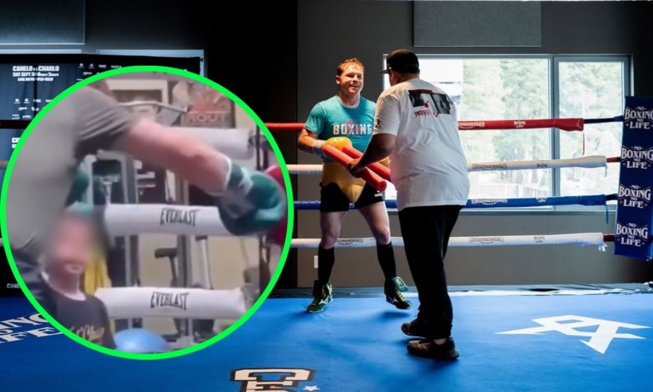 Canelo y el TIERNO VIDEO que se volvió viral por enseñarle a boxear a ...