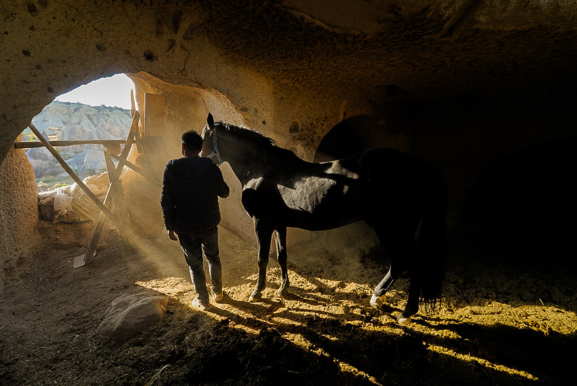 Impressive underground cities where people actually lived