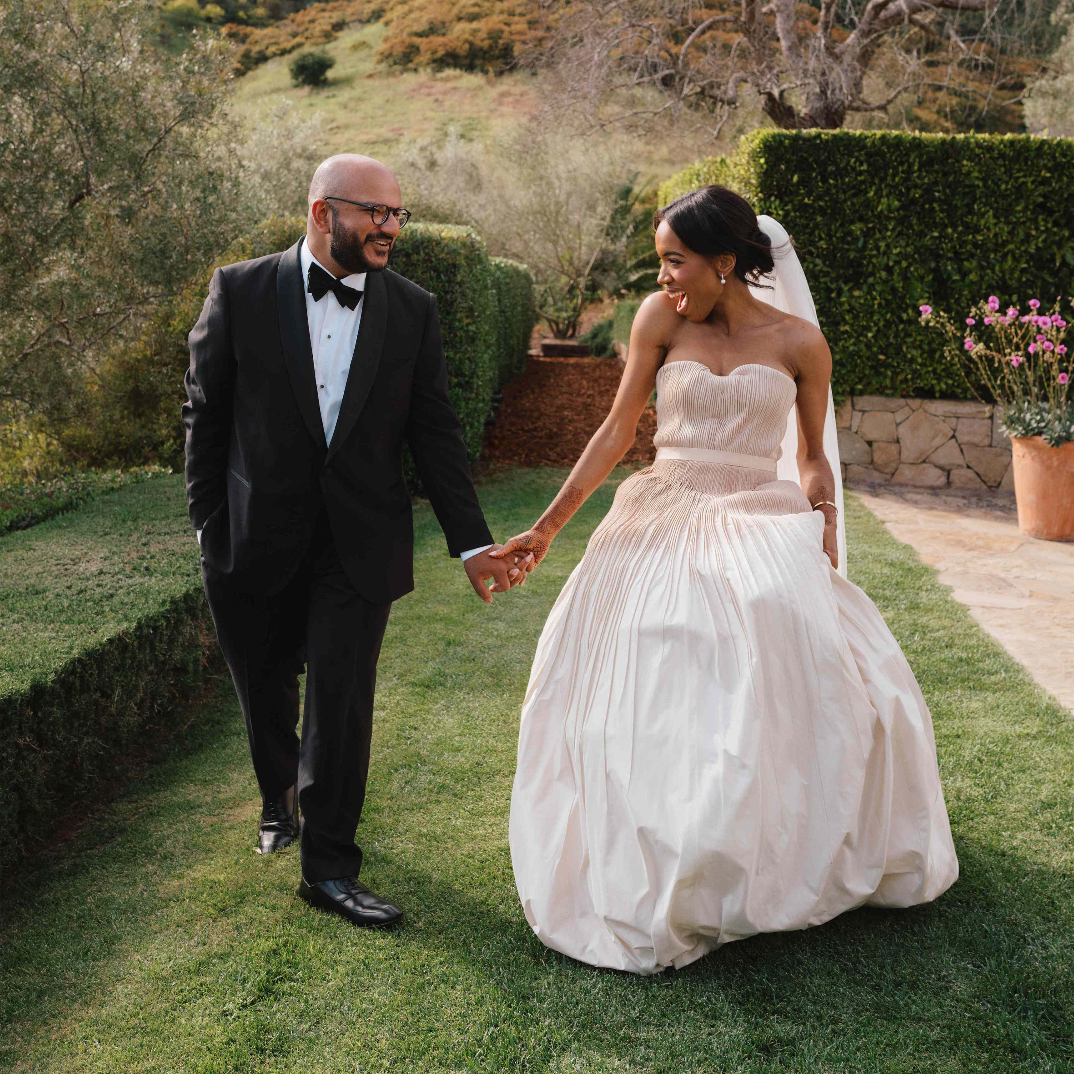 This Couple's Multi-Day Wedding in California Ended With an Elevated ...