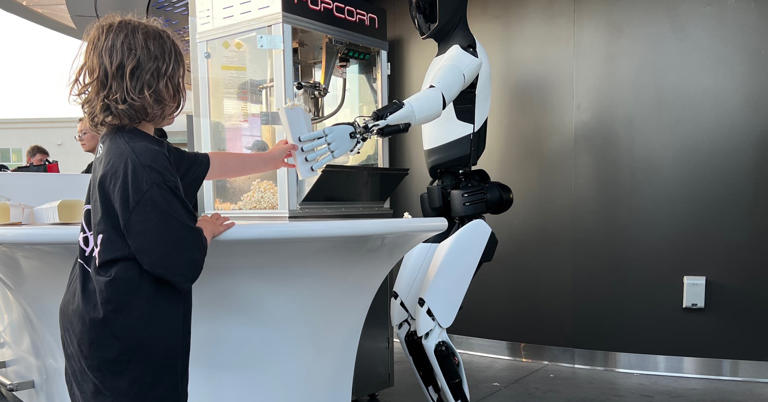 Tesla Diner: Photos show opening of Musk's futuristic California drive-in