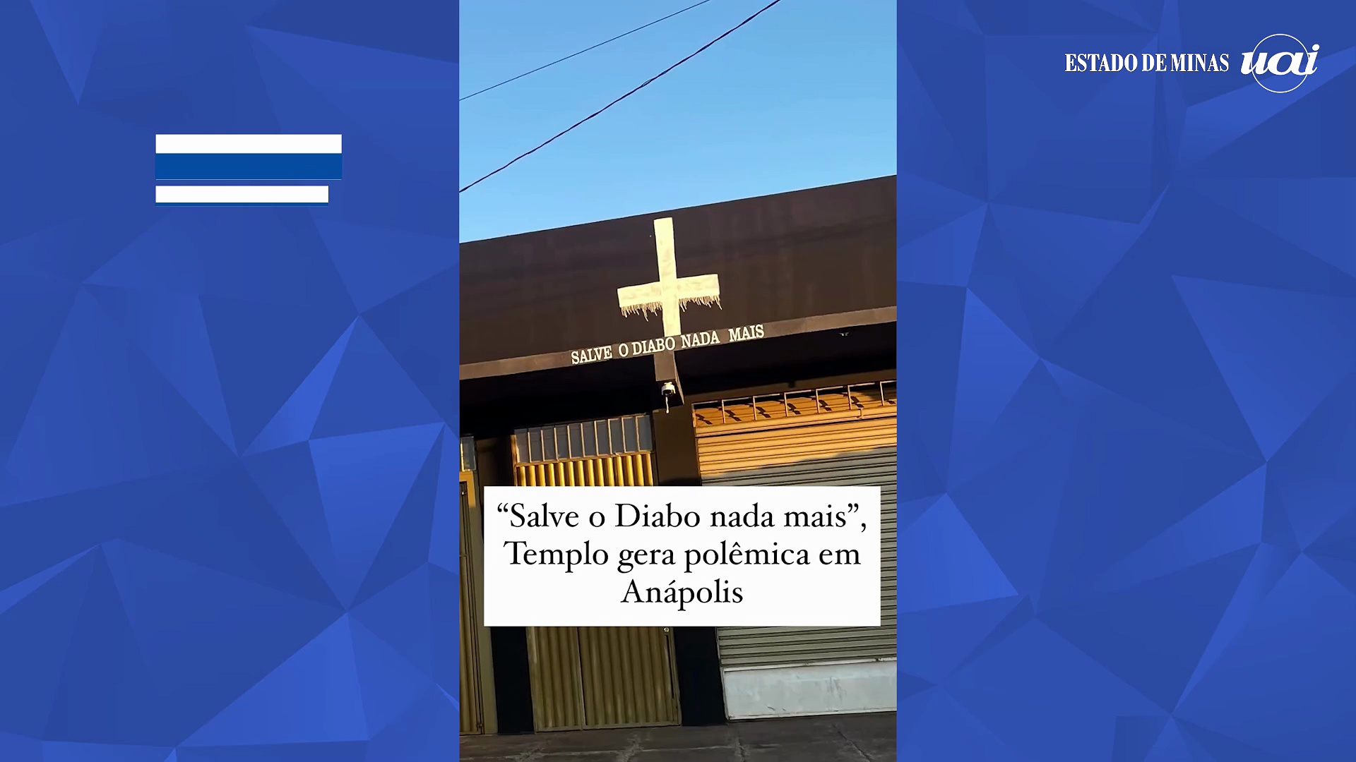 Templo de Quimbanda com a frase "salve o diabo e nada mais" viraliza na ...