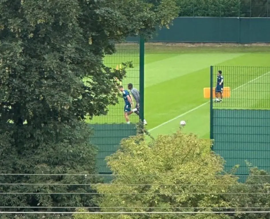 Alexander Isak spotted training alone amid Liverpool links