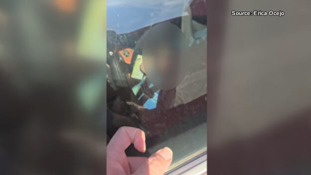 Man arrested, cited after viral video shows baby left in car at Marana ...