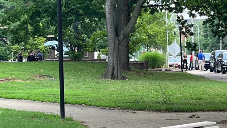 All clear given after 'suspicious package' reported outside Mazzoli ...