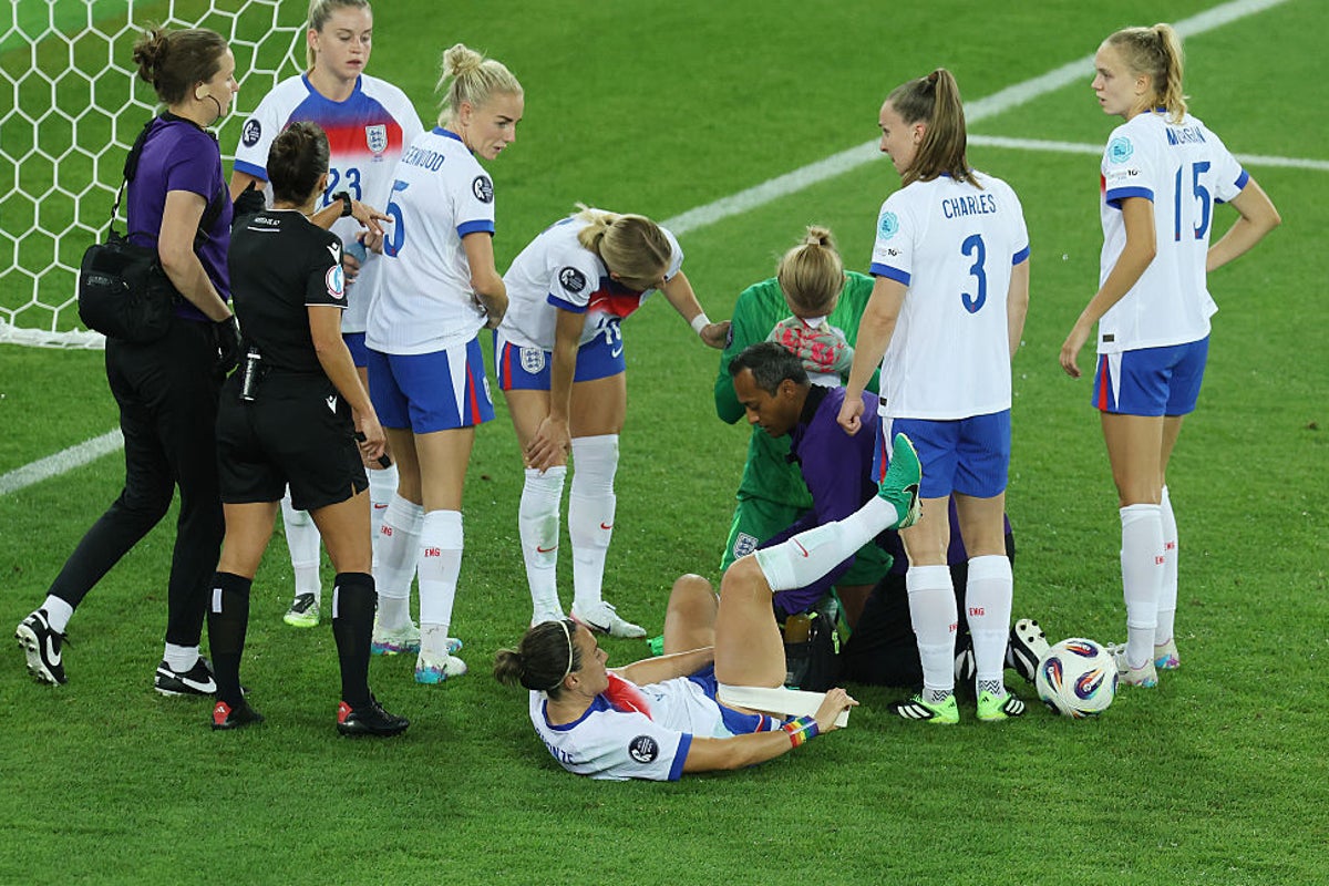 England v Italy: Leah Williamson and Lucy Bronze injury update ahead of Euro 2025 semi-final
