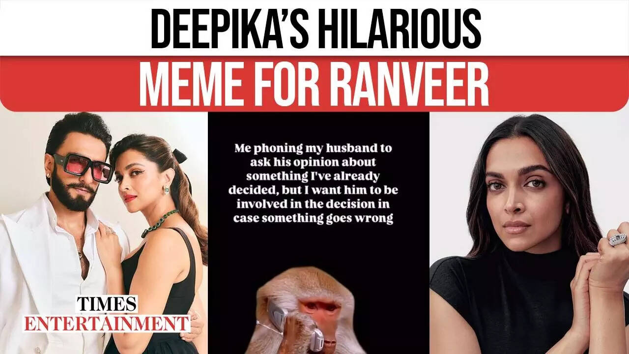 Deepika Padukone’s Meme About Ranveer Singh Is Every Married Woman Ever