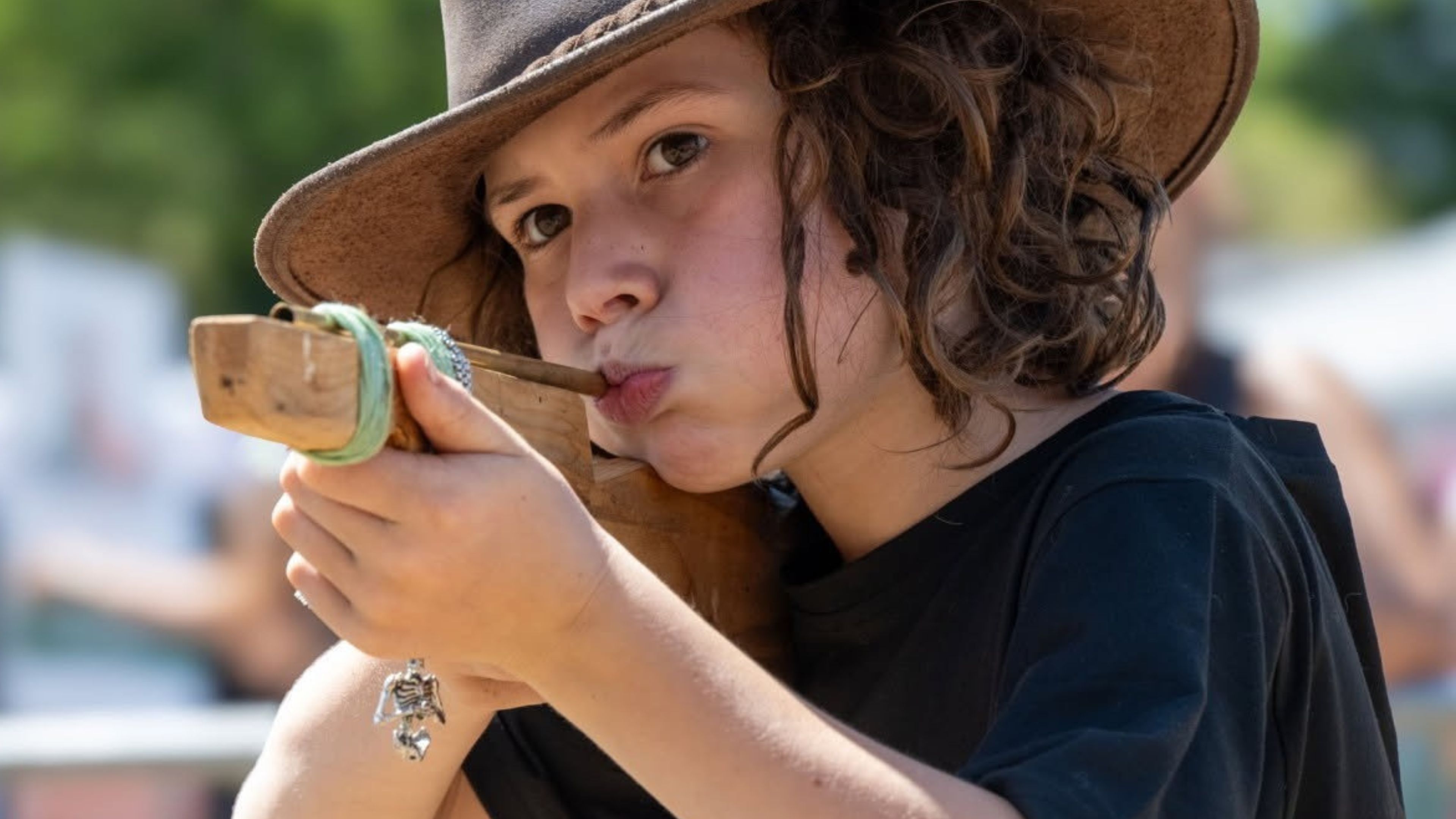 British boy crowned world champion pea shooter