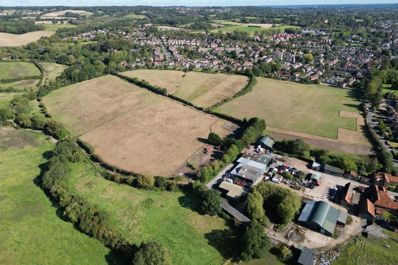 Surrey field with planning permission for 70 homes that could be worth ...