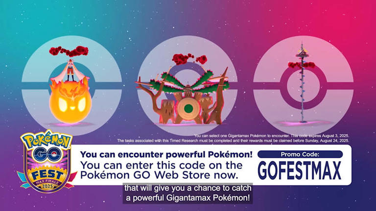 Every promo code from July 2025’s Pokémon Presents