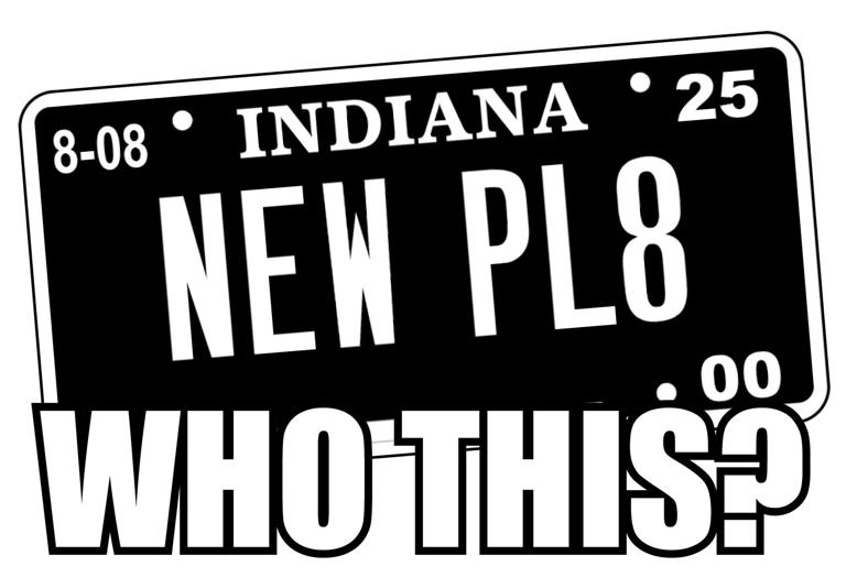 Here's when you can get Indiana's new ‘blackout' license plate