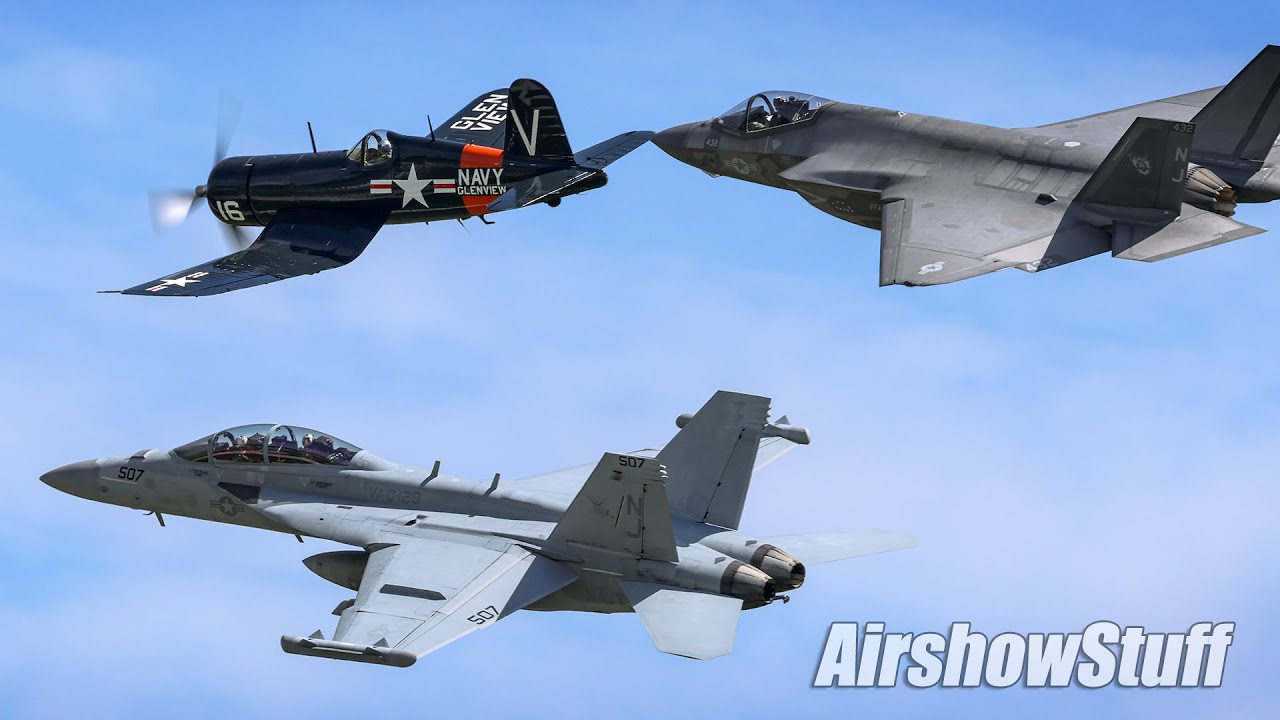 Legacy Meets Tech: US Navy Flight Demos Steal the Show