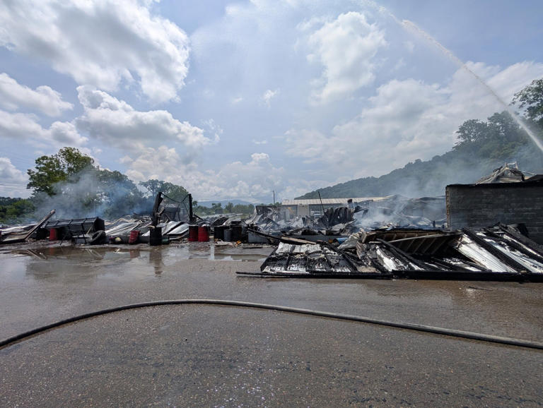 Cocke County highway department fire under control, mayor says