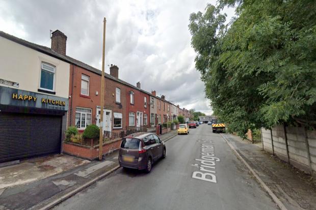Woman treated at scene after fire breaks out in flat