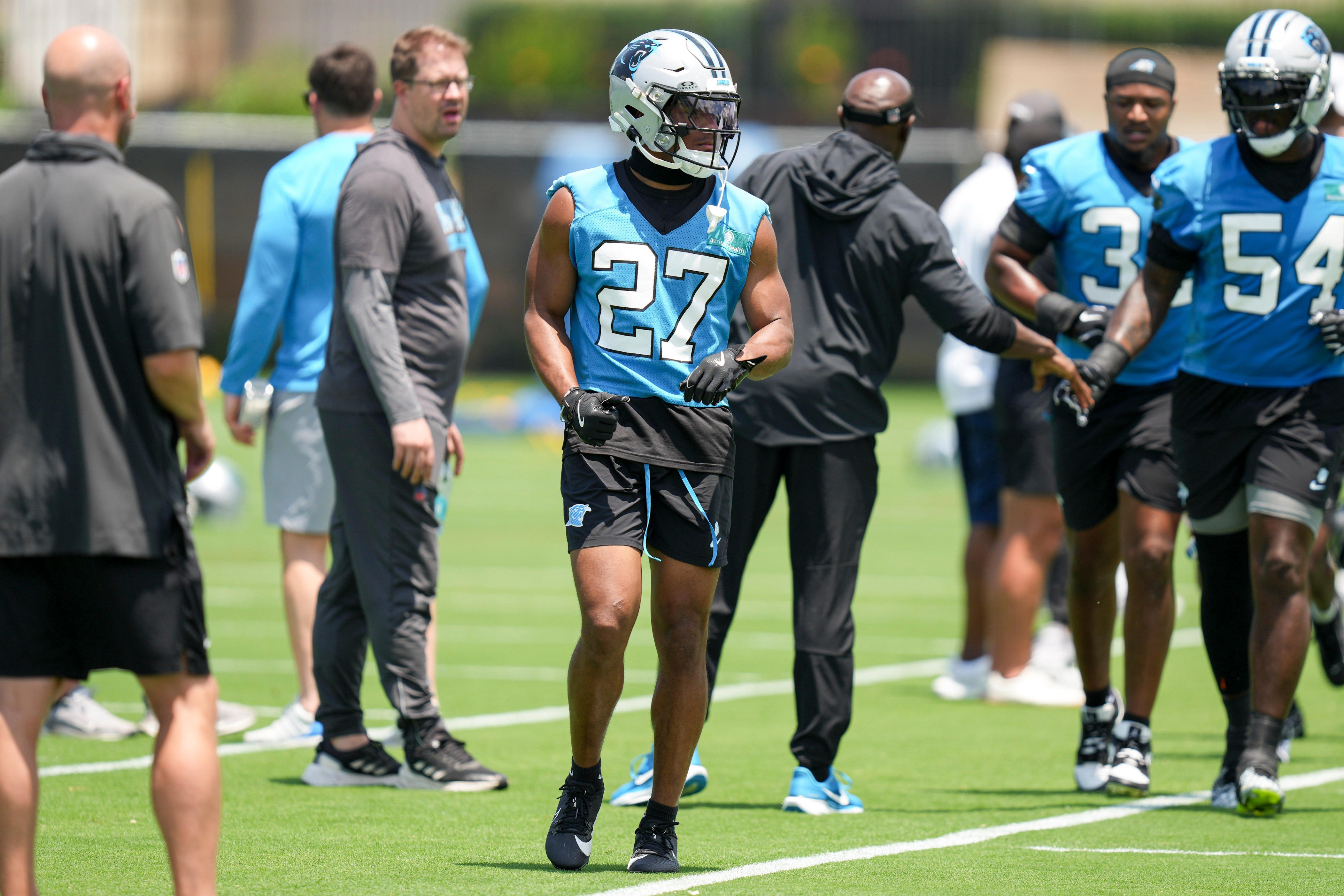 Panthers GM Dan Morgan talks about the team's biggest training camp battles