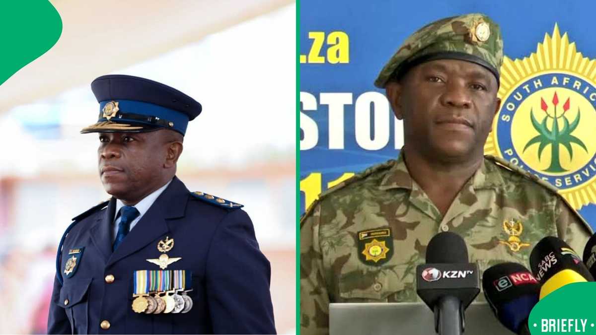 KZN police commissioner Mkwanazi's photo went viral for his sharp ...