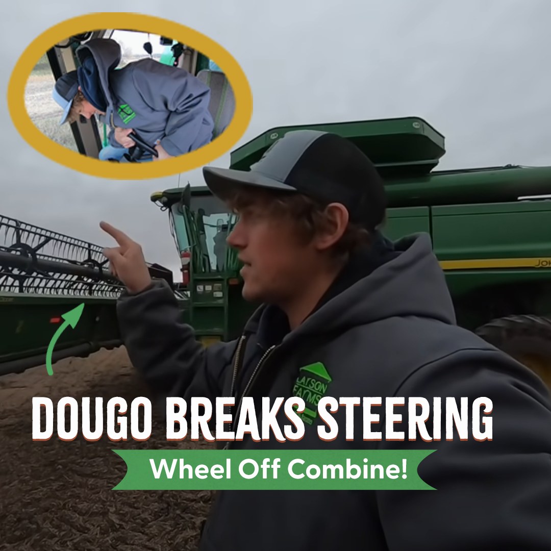 Disaster on the Farm! Steering Wheel Snaps🚜