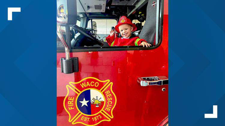 Reason to Smile | Waco Fire Department gives young boy a chance to ...