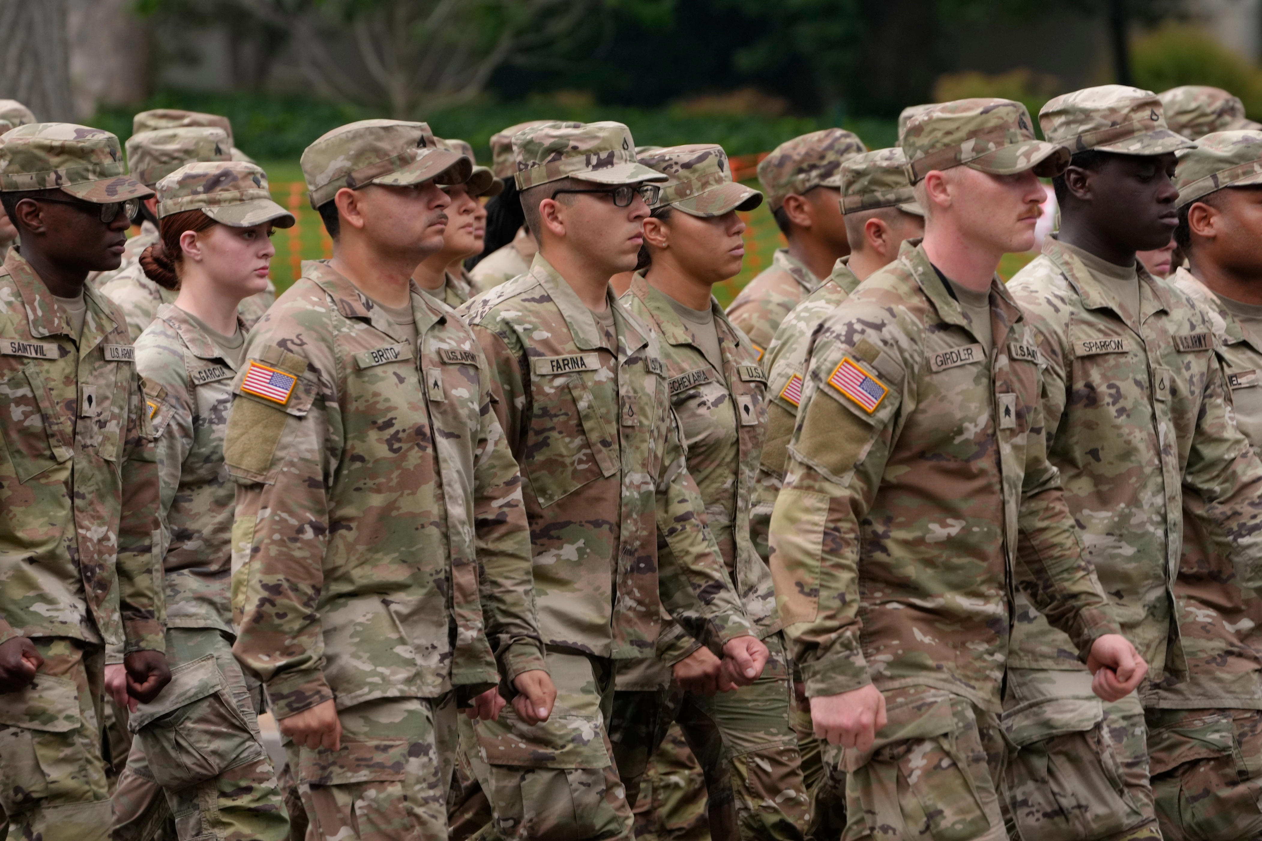 Tanks and thousands of soldiers marched in DC Army parade. What was the ...