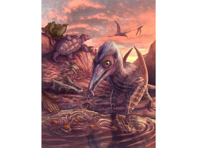 UC Berkeley Alumni Discovers New Flying Dinosaur-Like Species