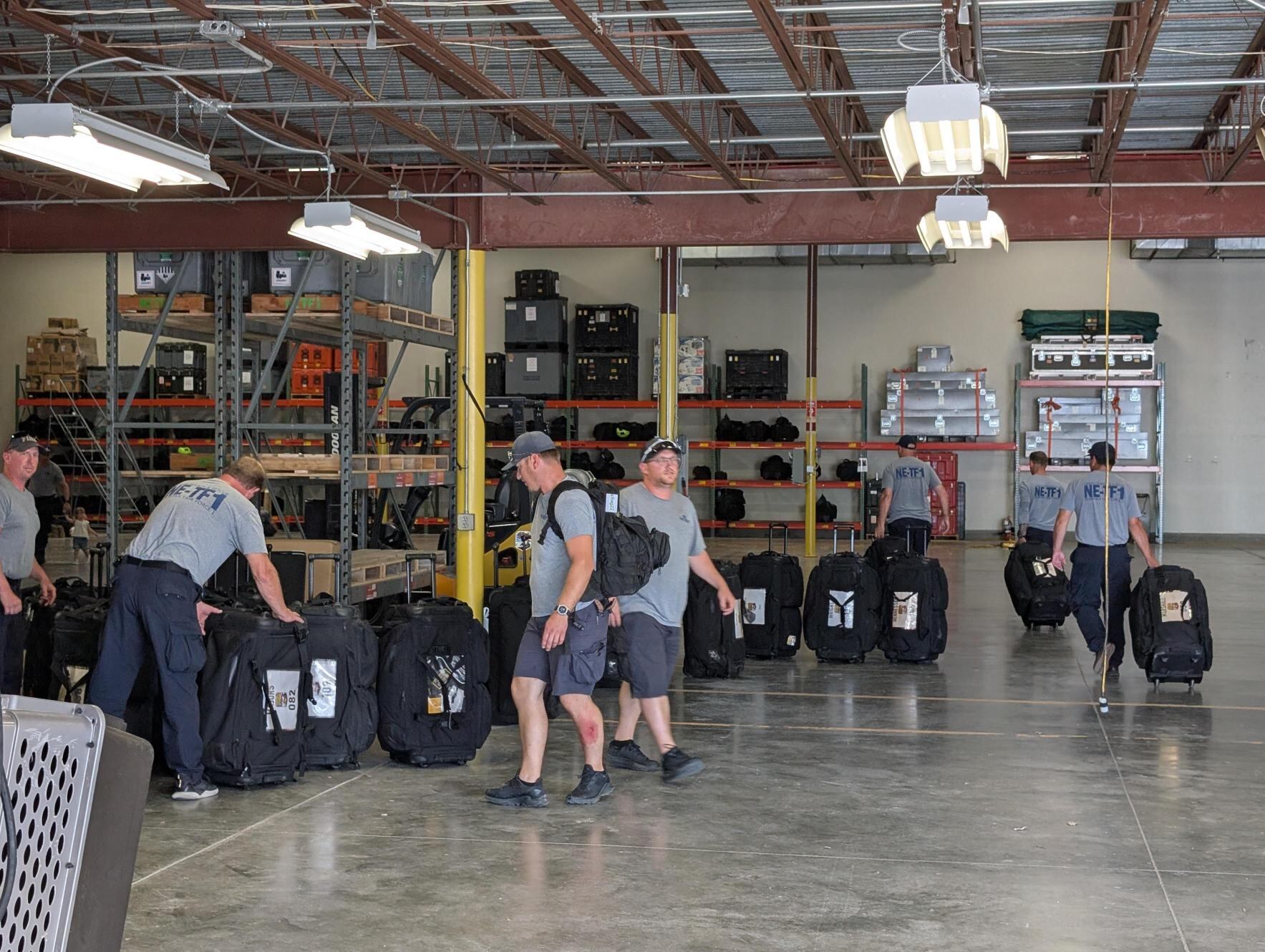 NE-TF1 back in Lincoln after assisting in Texas flood recovery