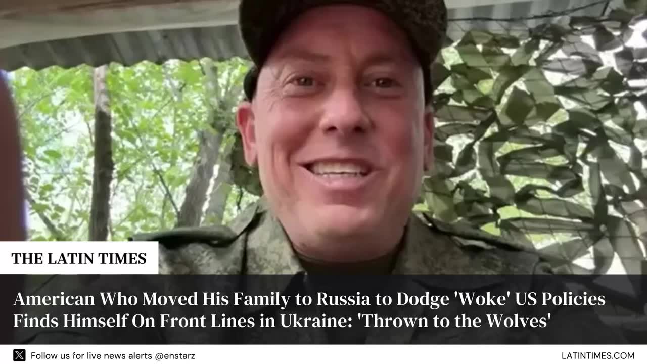 American Who Moved His Family to Russia to Dodge 'Woke' US Policies ...