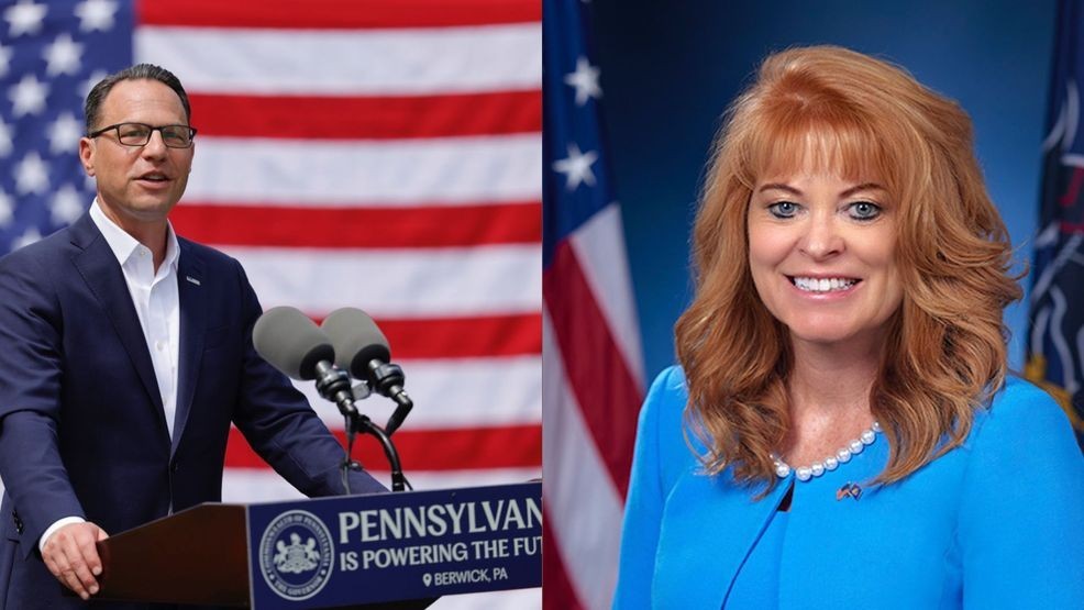 Pennsylvania Gov. Josh Shapiro leads Stacy Garrity in 2026 governor's ...