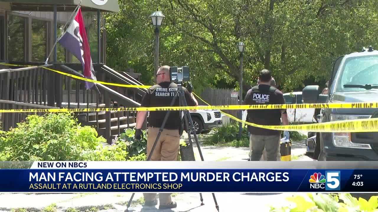 Man faces attempted murder charge after burglary in Rutland, police say