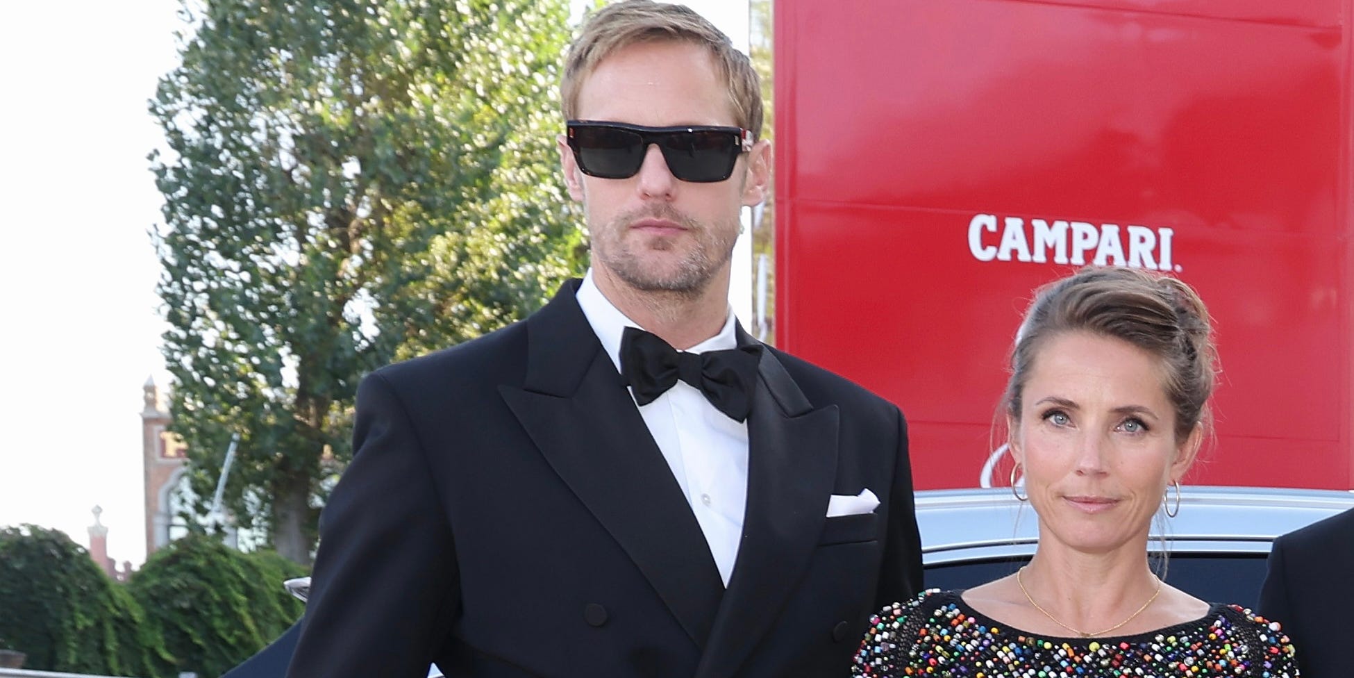 All That's Known About Alexander Skarsgård and Girlfriend Tuva Novotny ...