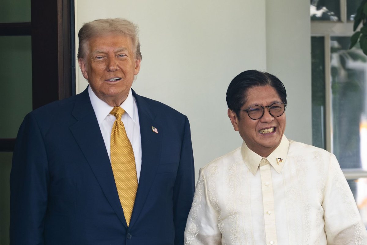 President Trump meets Philippine President Marcos at White House