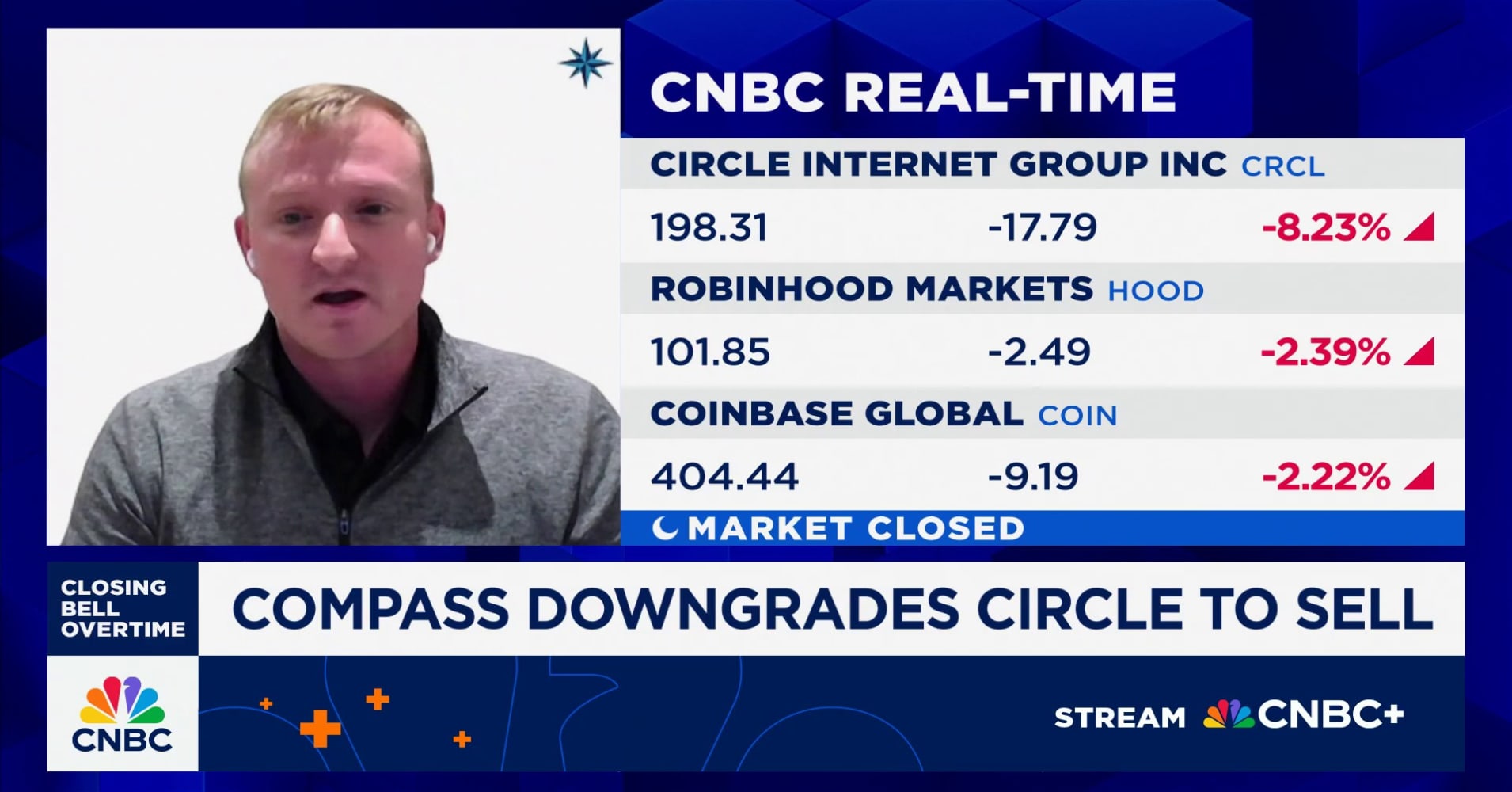 Compass Point's Ed Engel explains his downgrade of Circle to 'sell'