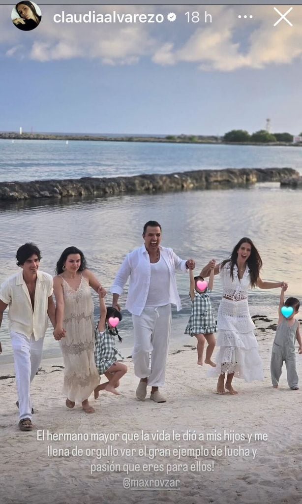 Claudia Álvarez celebra orgullosa el cumpleaños del hijo mayor de su ...