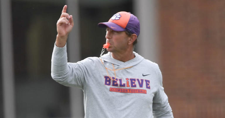 Dabo Swinney reveals level of confidence in rule enforcement ...