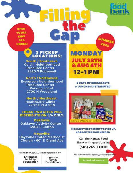 Kansas Food Bank steps in after summer meal program ends