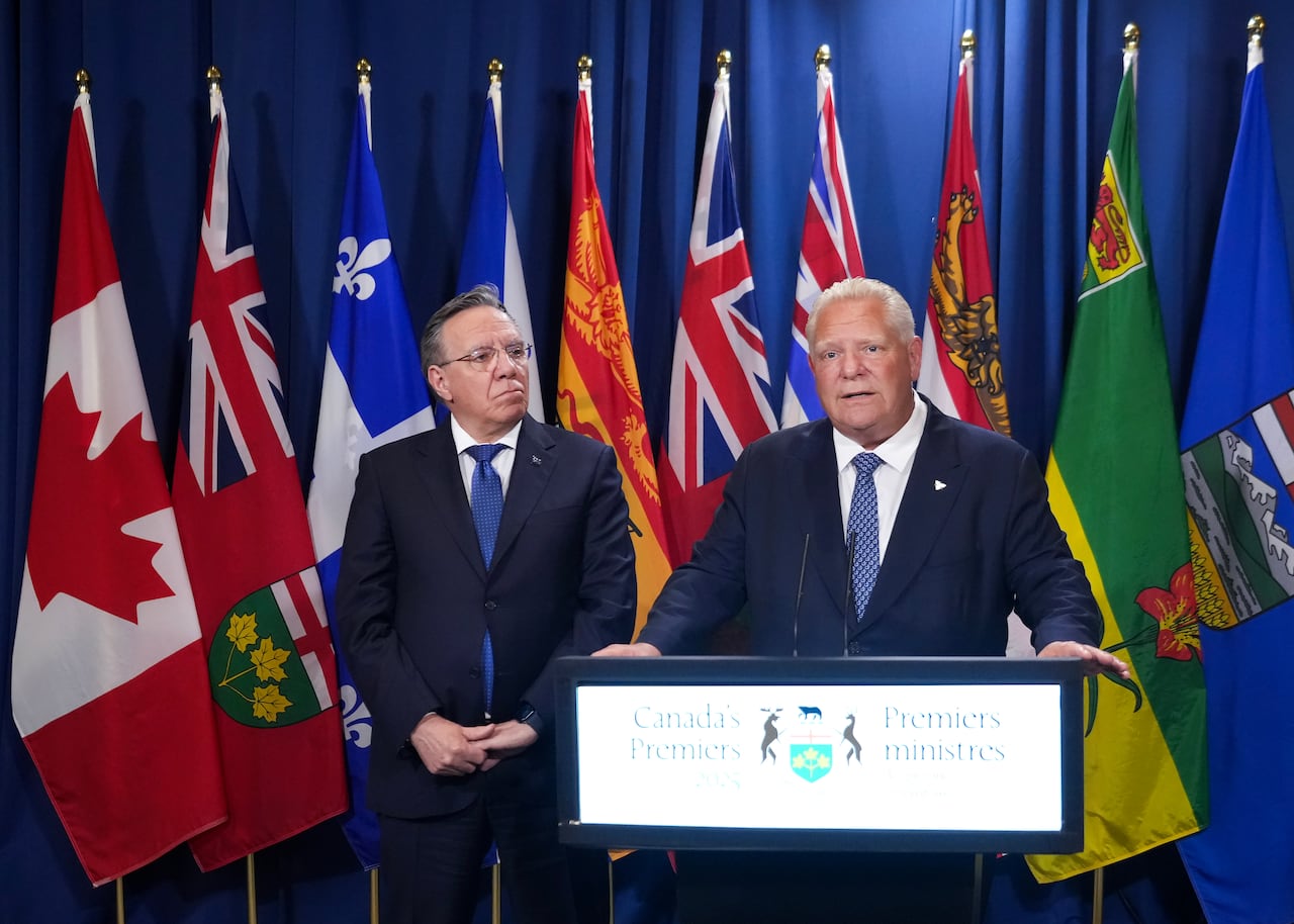 Ford says Carney stayed over at his Muskoka cottage Monday night