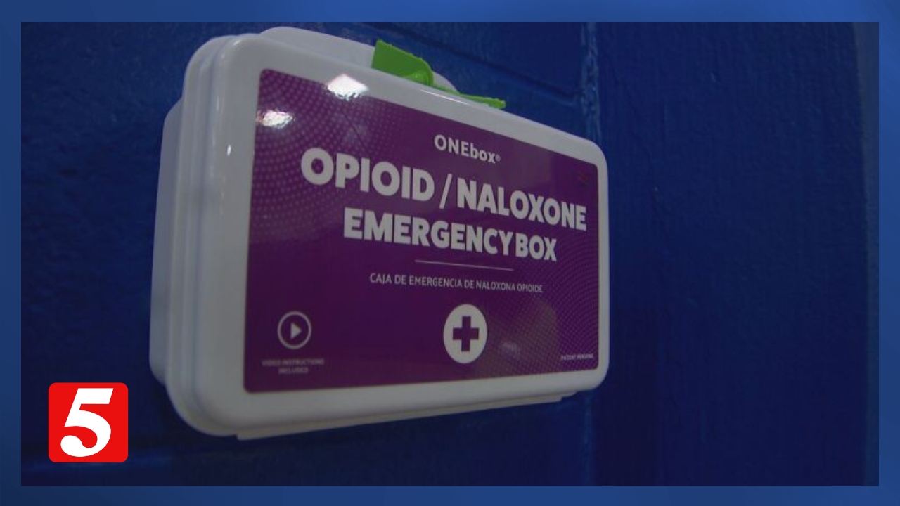 Nashville public schools install Narcan boxes in community spaces to ...