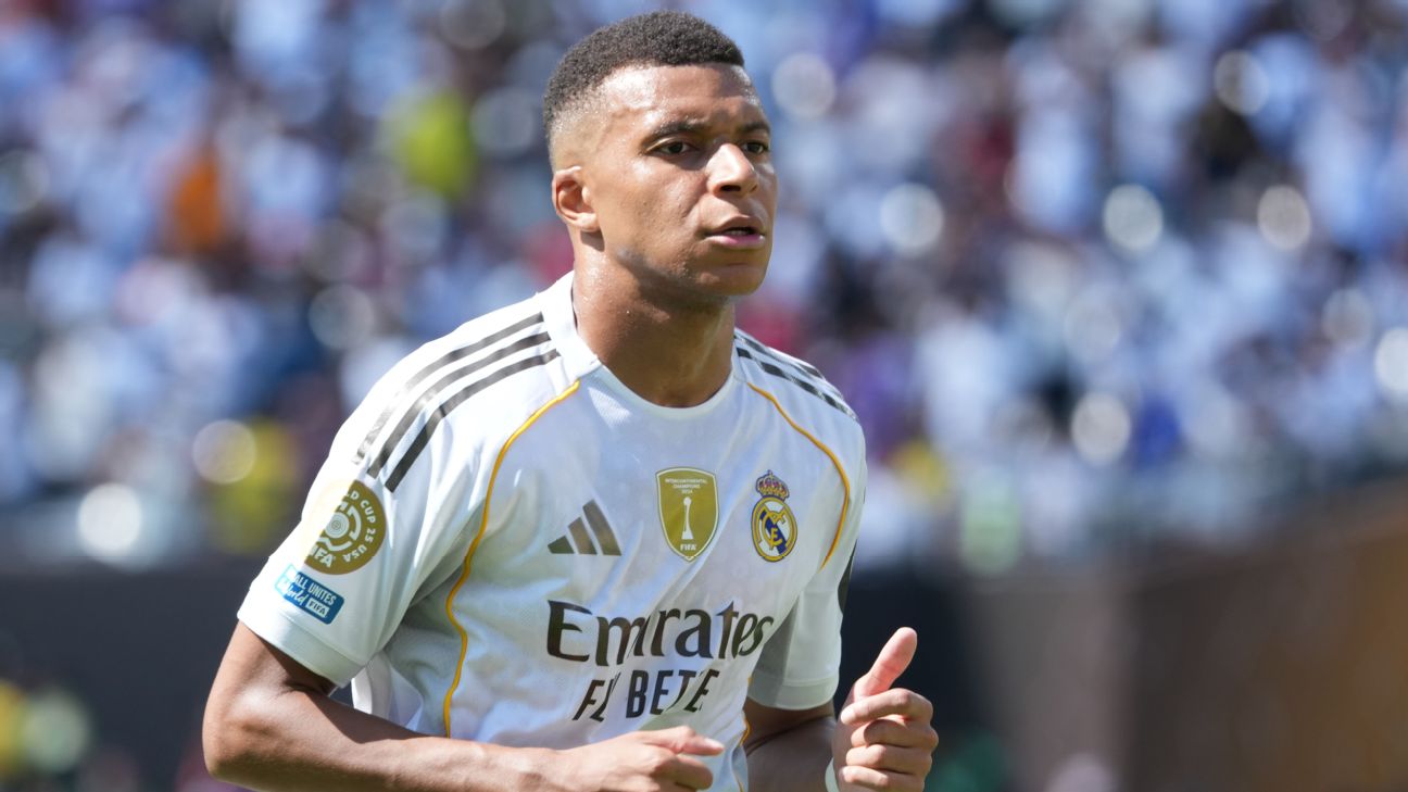 Kylian Mbappé switching to No. 10 jersey at Real Madrid - source