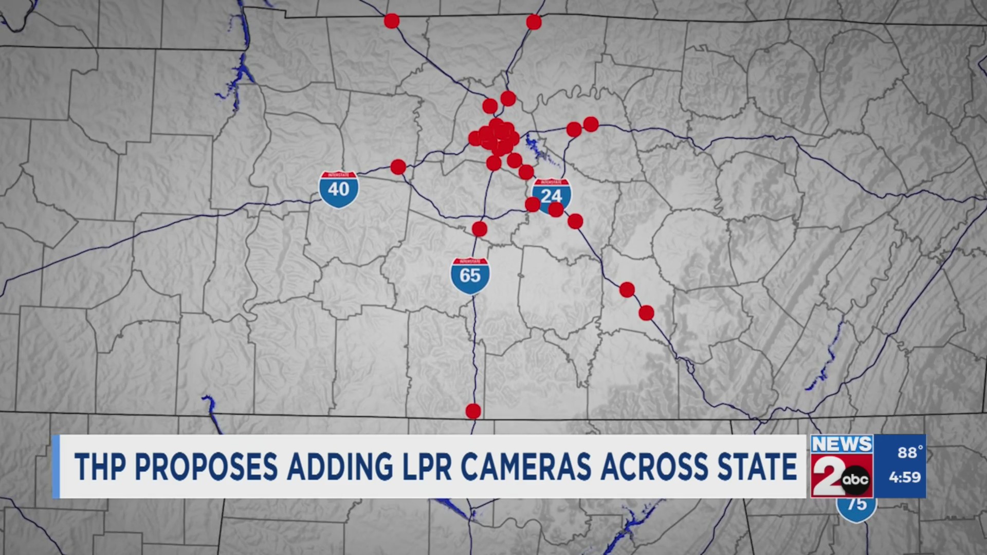 THP proposes adding LPR cameras across state