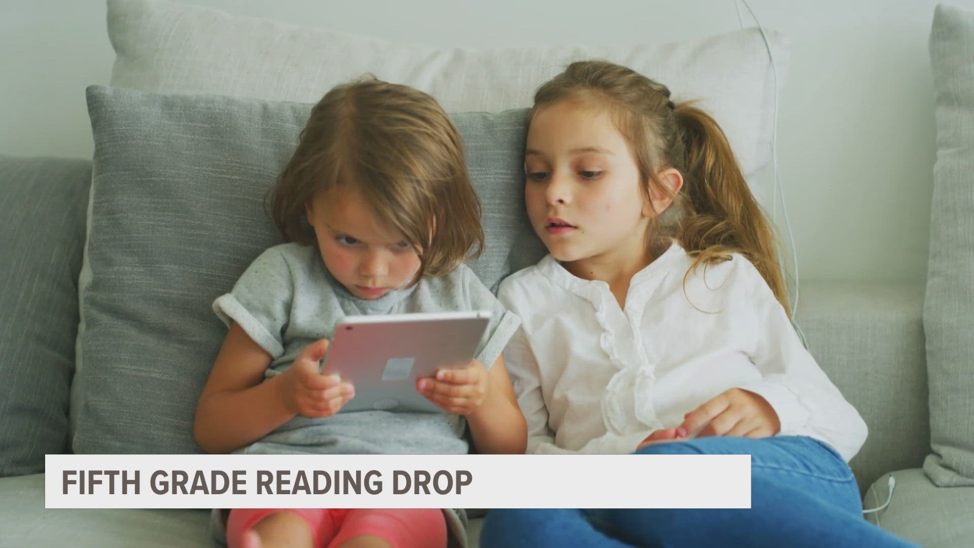 What is the fifth grade reading drop?