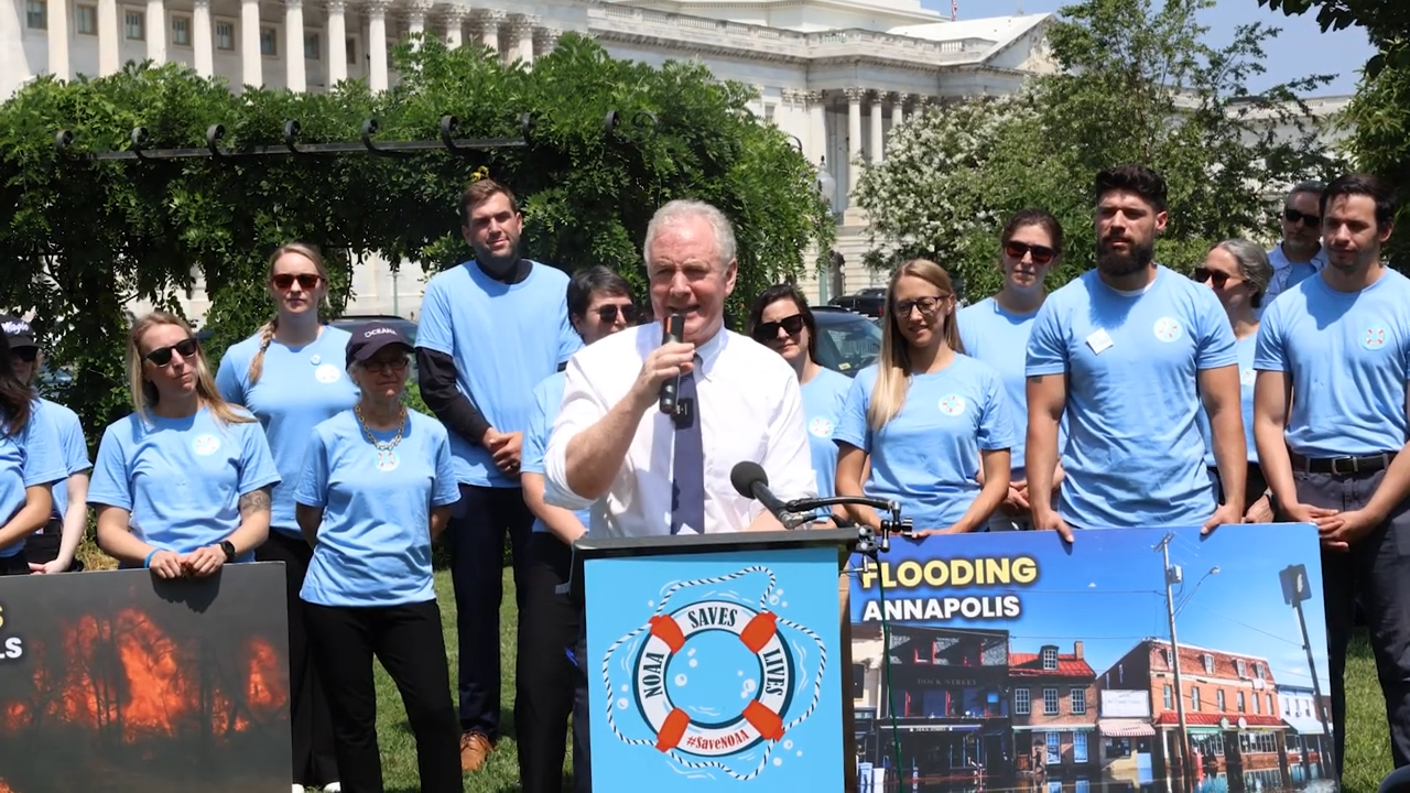 'People Will Die Because Of These Cuts': Sen. Chris Van Hollen Blasts ...