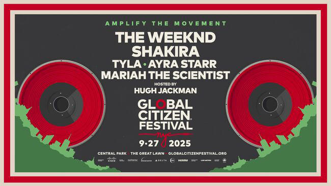Global Citizen Festival Returns For 2025 With Star-Studded Lineup