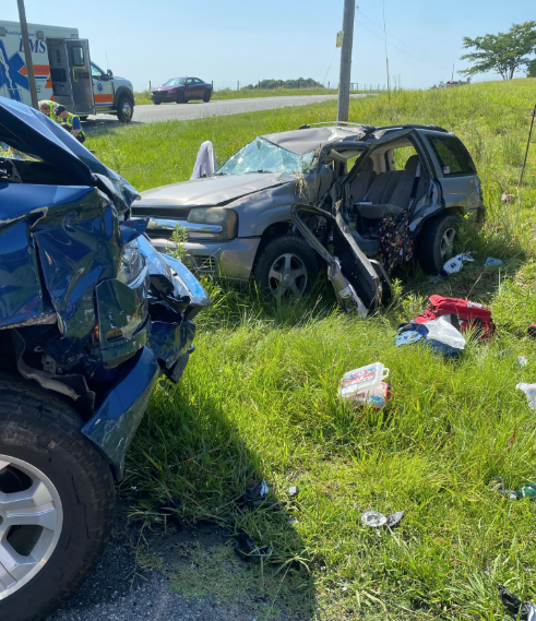 Serious crash reported at Low Bridge Road and Highway 49