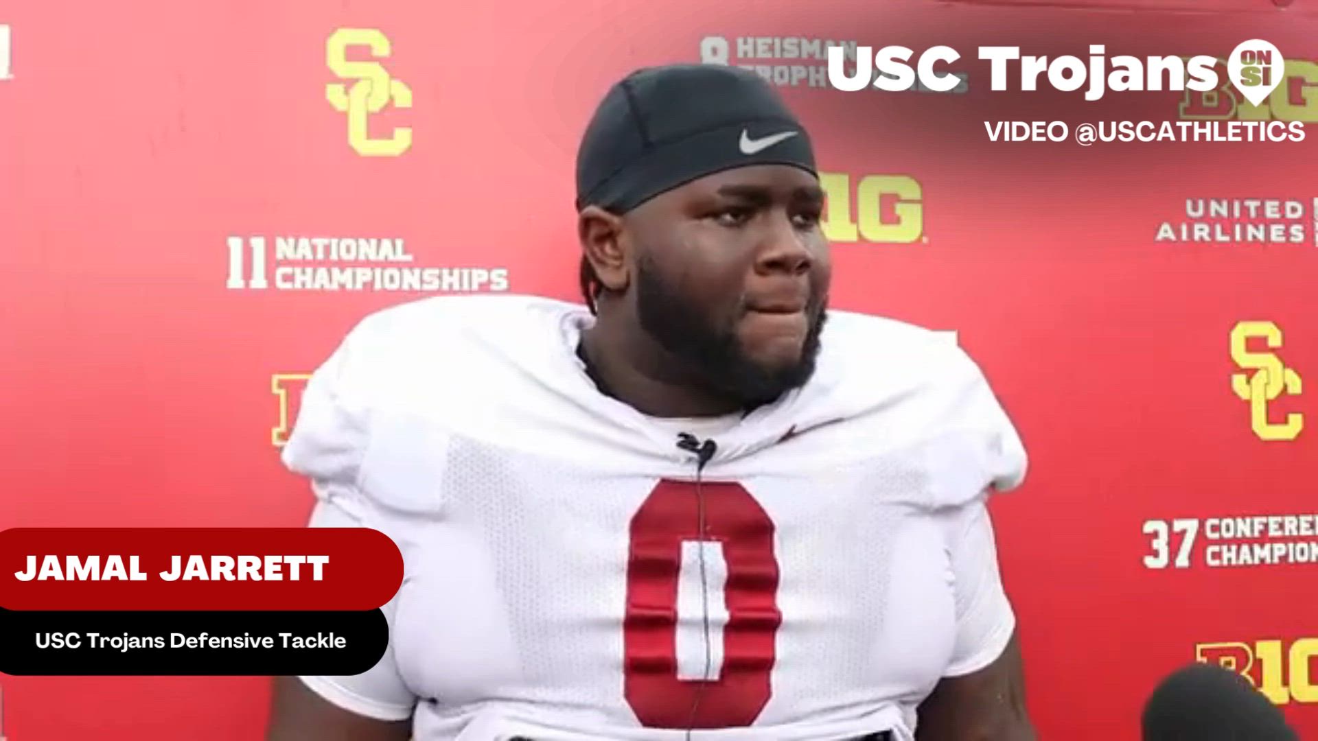 USC Trojans Defensive Tackle Jamal Jarrett Addresses What He Needs To ...
