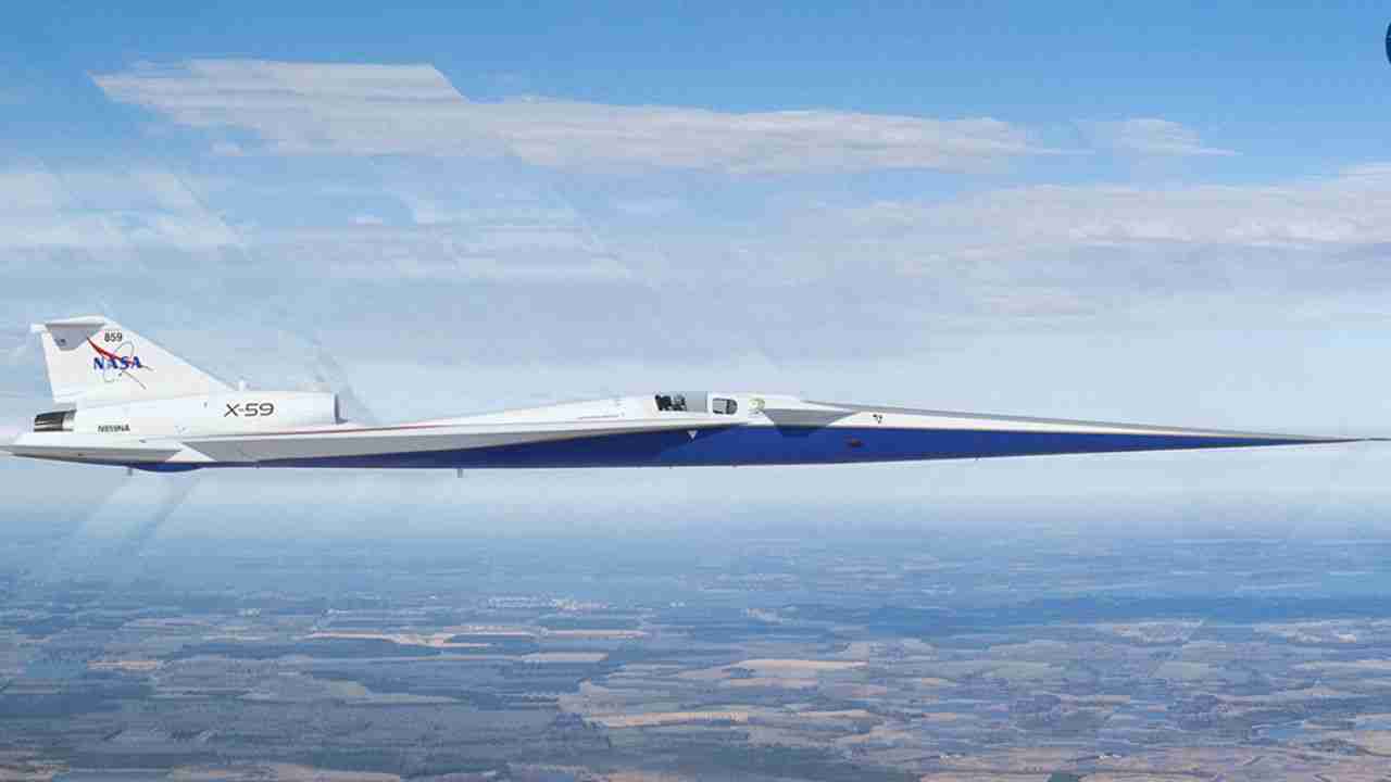X-59 by NASA advances in testing and brings the era of silent supersonic flights closer