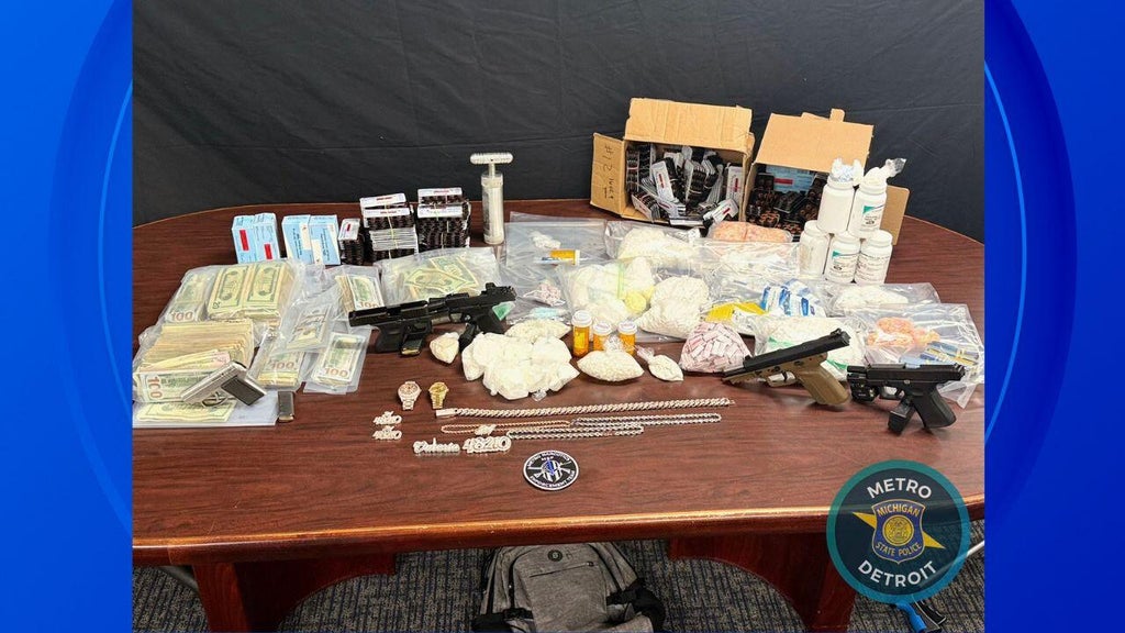 Over $330,000 worth of street drugs seized as police serve search ...
